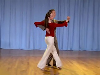 Learn to Dance the American Style Tango Cross-Body Lead with Point with ...