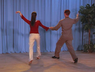 Learn to Dance the American Style Tango Side-by-Side Fan with ...