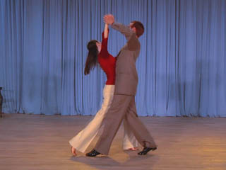 Learn to Dance the American Style Waltz Open Natural Turn from PP with ...