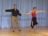 Learn to Dance the Cha Cha Fan with BallroomDancers.com!