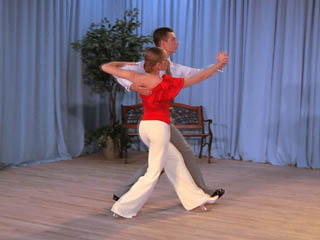 Learn to Dance the Slow Waltz Weave from PP with BallroomDancers.com!